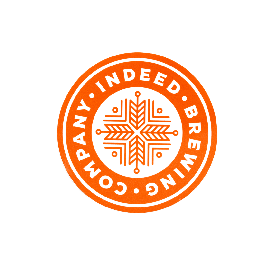 Indeed Brewing Logo Stickers – Indeed Brewing Company